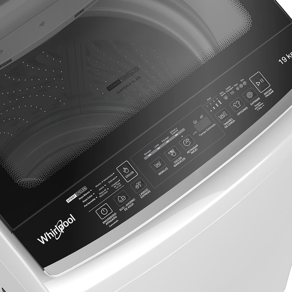 Lavadora Carga Superior Xpert Eco 19kg Blanco - Whirlpool Ecuador